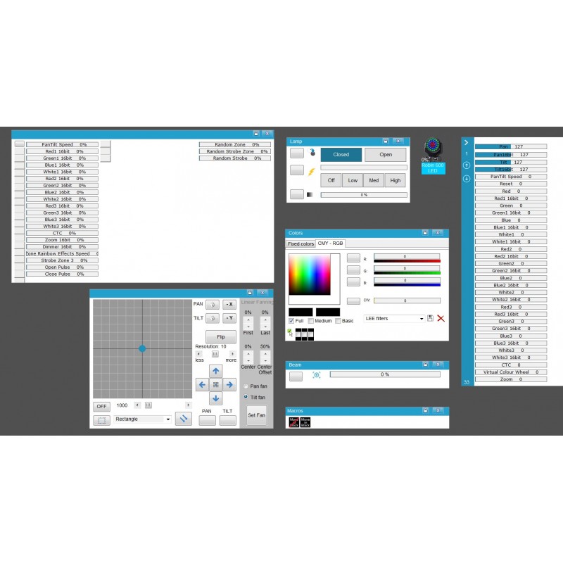 Robe Robin 600 / Robin 800 LED Wash