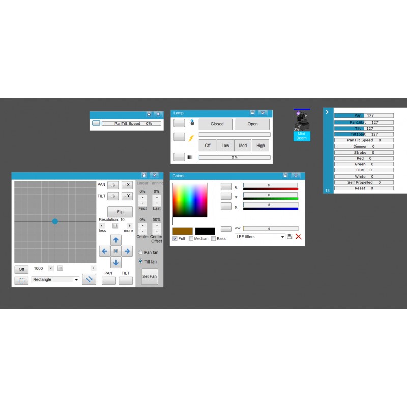 Lixada Mini Beam LED