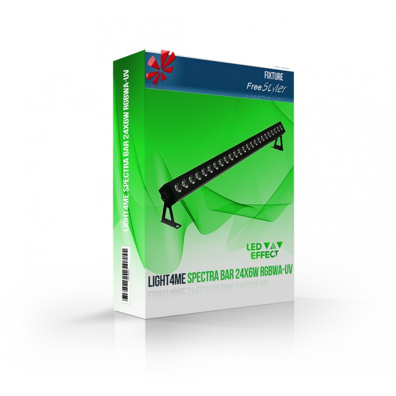 Light4me SPECTRA BAR 24x6W RGBWA-UV